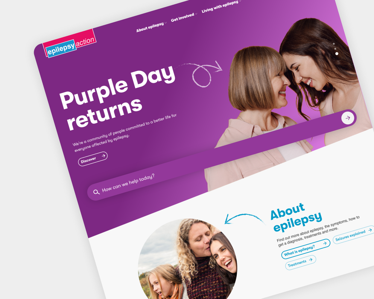 Epilepsy Action Website Ponderosa